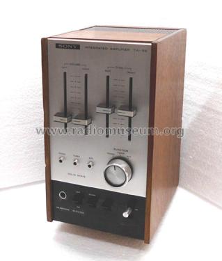 Integrated Amplifier TA-88 Ampl/Mixer Sony Corporation Integrated Amplifier TA-88 Ampl/Mixer Sony Corporation